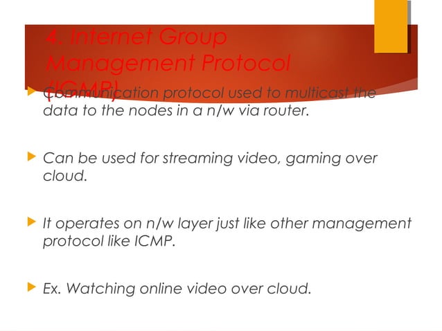 Cloud computing protocol | PPT | Cloud Computing | Internet