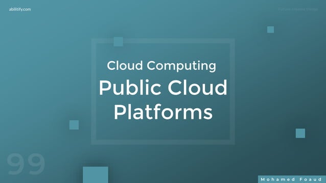 Cloud computing public cloud platforms | PPT