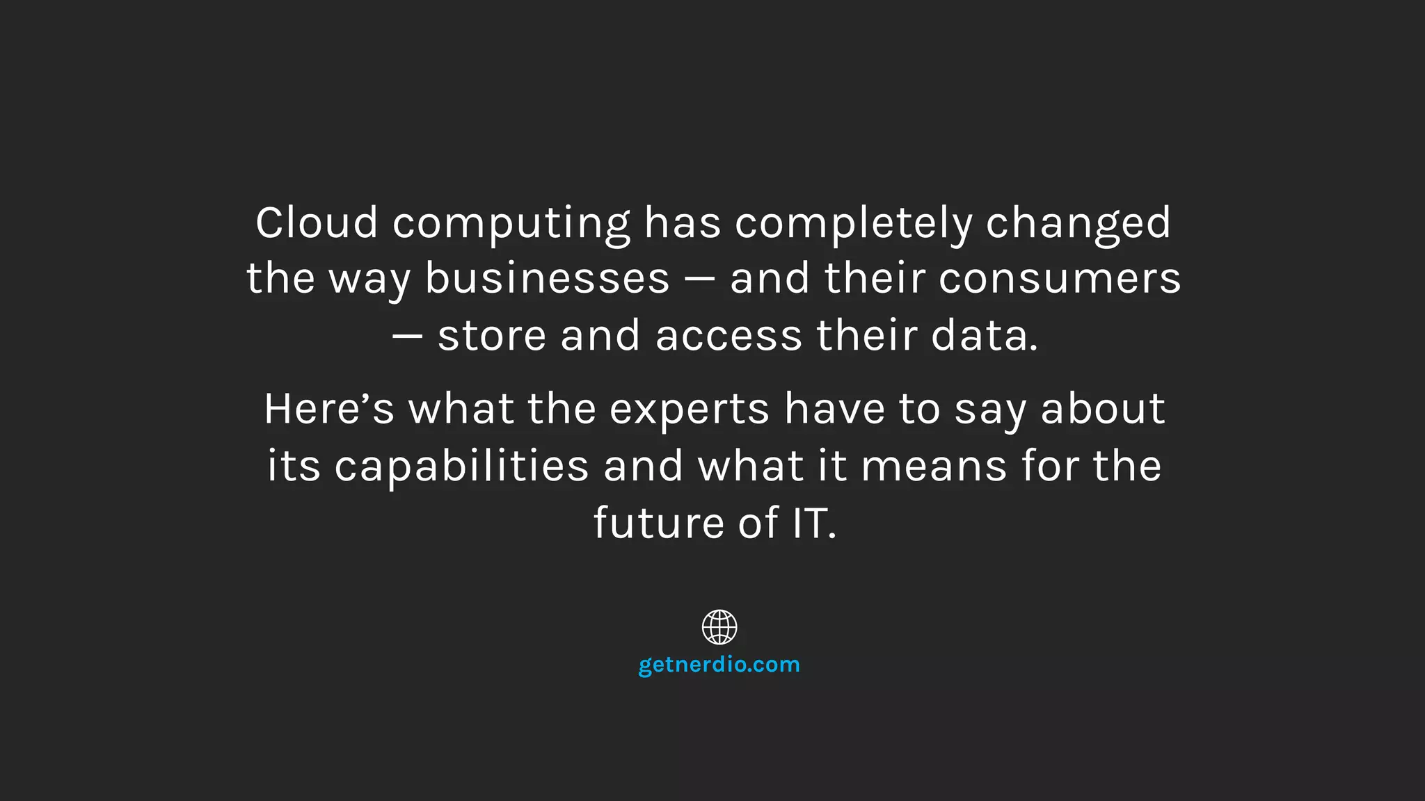 20 Cloud Computing Quotes You Can't Miss | PDF