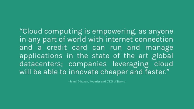 20 Cloud Computing Quotes You Can't Miss | PDF