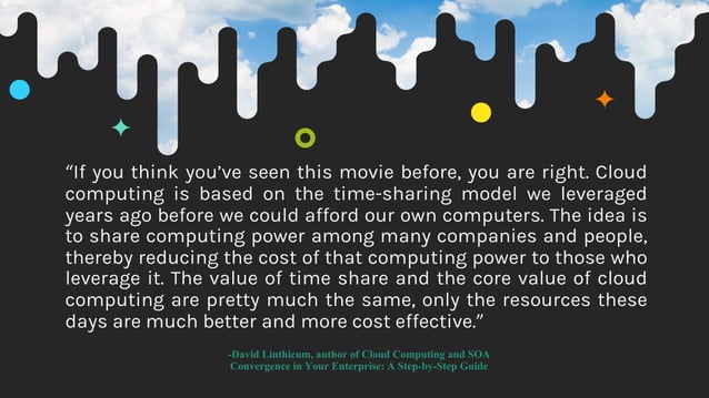 20 Cloud Computing Quotes You Can't Miss | PPT | Free Download