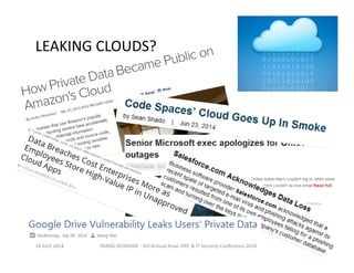 Cloud computing risk & challenges | PDF