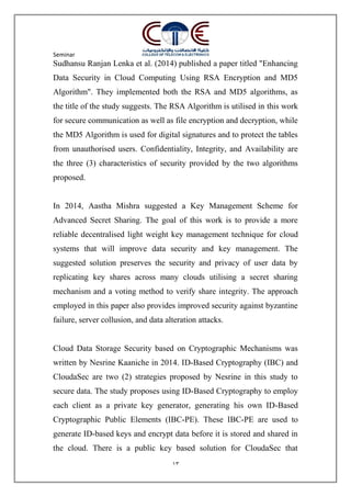Cloud computing security | PDF