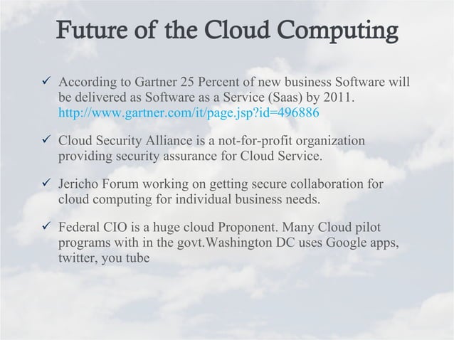 Cloud Computing & Security Concerns | PPT