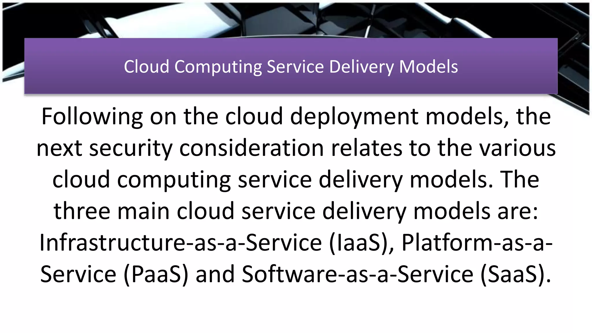 Cloud computing security issues and challenges | PPTX