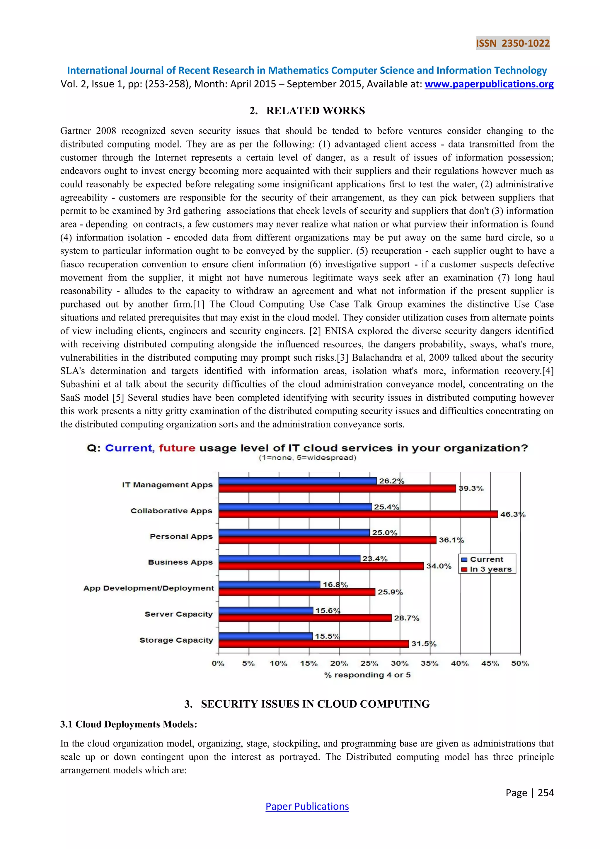 Cloud Computing Security Issues and Challenges | PDF