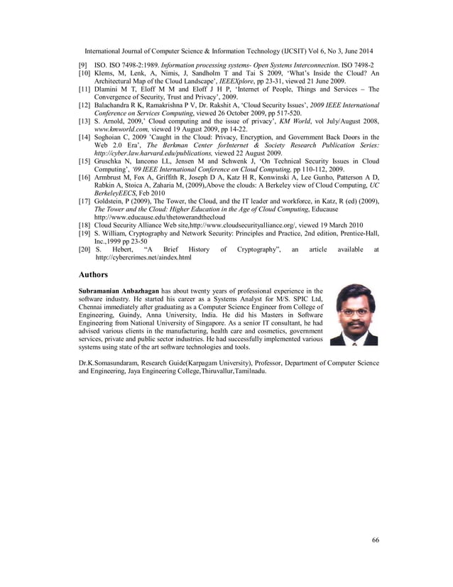 Cloud Computing Security Through Symmetric Cipher Model Pdf