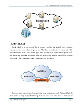 Cloud computing seminar report | DOCX