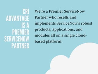 IT Service Management Albuquerque, New Mexico – CRI Advantage | PDF ...