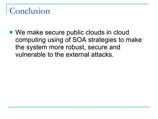 Cloud Computing & Soa | PPT