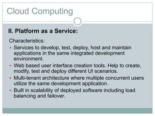 Cloud computing stack | PPTX