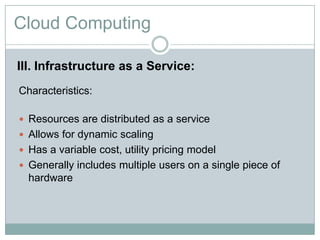 Cloud computing stack | PPTX