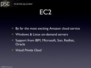 Day of Cloud: Amazon EC2 | PPT | Databases | Computer Software and Applications
