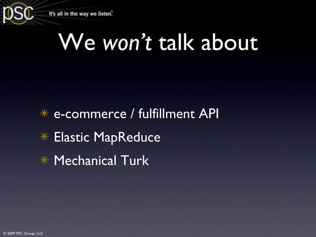 Day of Cloud: Amazon EC2 | PPT | Databases | Computer Software and Applications