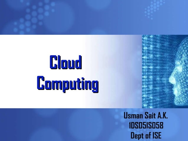 Cloud Computing Technology_Usman | PPT