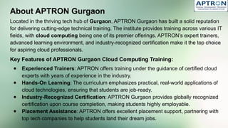 Cloud Computing Training Institute in Gurgaon.pptx