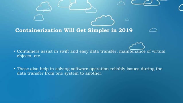 Cloud Computing Trends 2019 | PPT