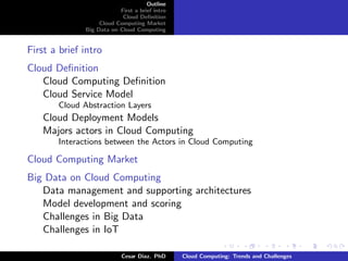 Cloud computing: Trends and Challenges | PPT