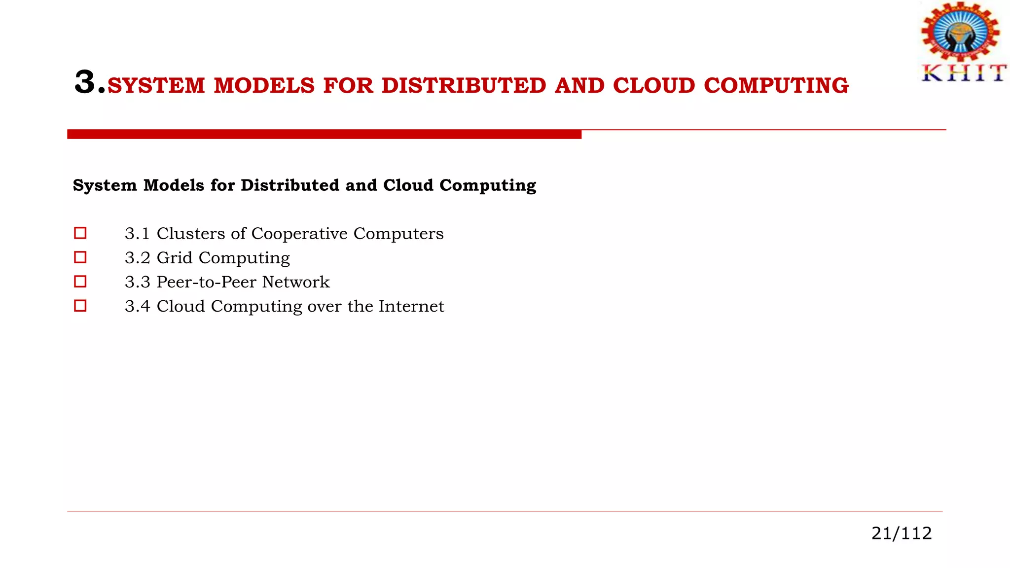 CLOUD COMPUTING UNIT-1 | PPTX