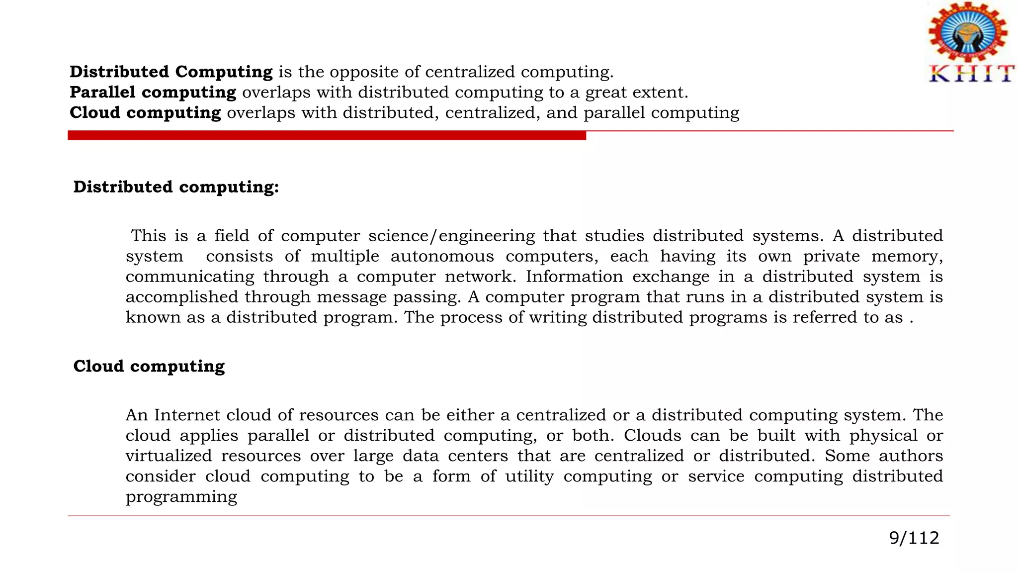 Cloud Computing Unit 1 Ppt