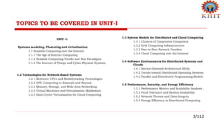CLOUD COMPUTING UNIT-1 | PPTX