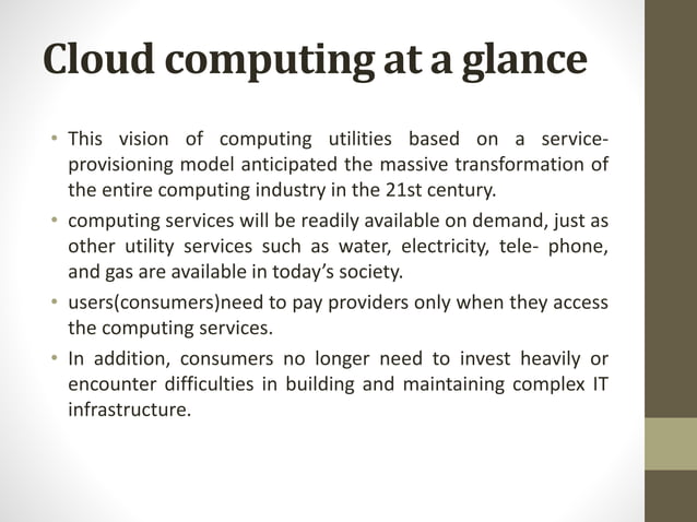 Cloud Computing Unit 1 Part 1 Pptx
