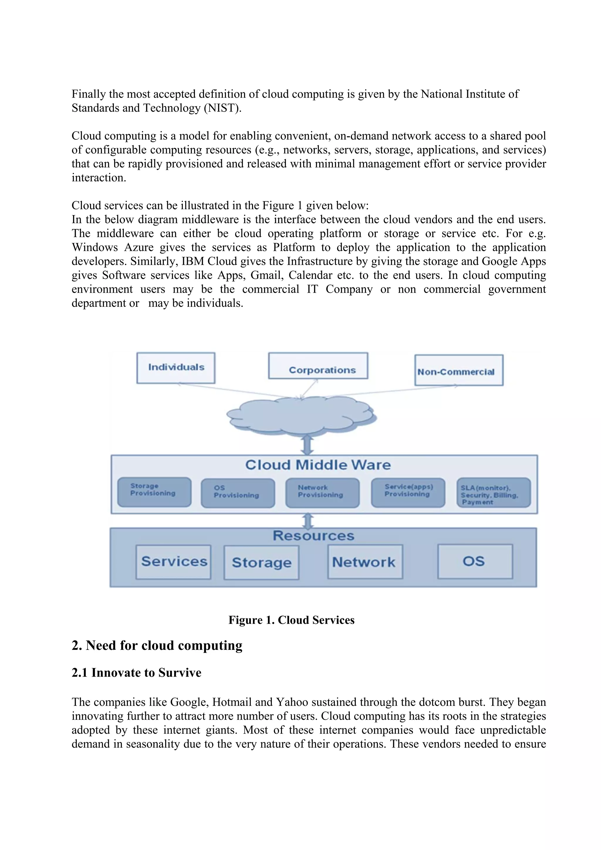 Cloud computing writeup | PDF