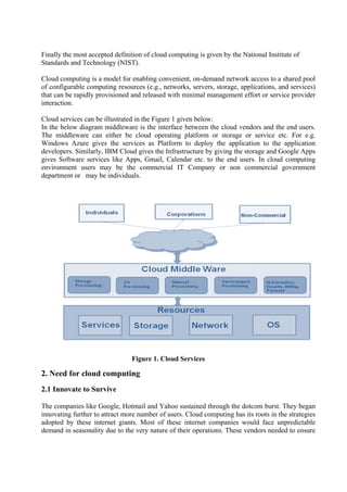 Cloud computing writeup | PDF