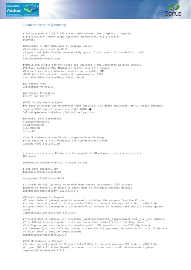 Cloud Connector Configuration Guide With Sonus Cloud Link Pdf