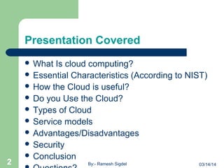 Cloud Computing | PPT