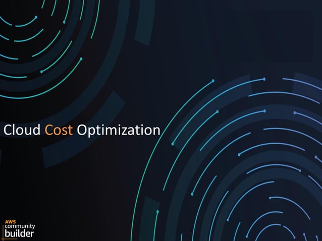 AWS Cloud cost optimization | PDF