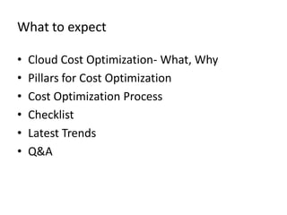 AWS Cloud cost optimization | PDF