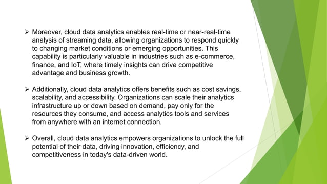 Cloud Data Analytics.pptx................. | PPTX