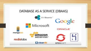 Cloud database | PPTX | Cloud Computing | Internet