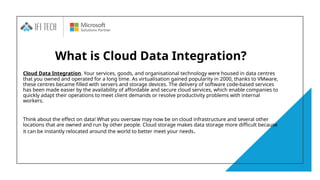 What is Cloud Data Integration . pptx | PPTX