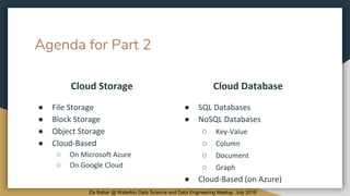 Cloud Data Storage and Database | PPT