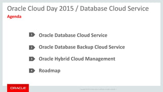 Oracle Database Cloud Service | PPTX
