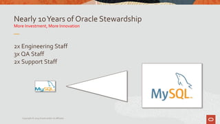 MySQL, An Open Source Ecosystem, Oracle Modern Cloud Day, Oslo ...