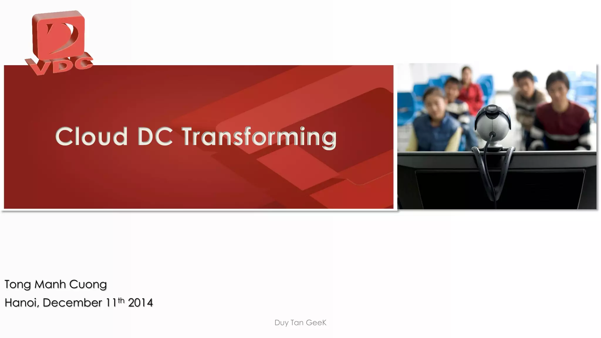 Cloud DC Transforming | PPT