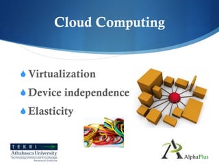 Cloud Computing for Elearning | PPT