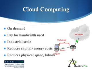 Cloud Computing for Elearning | PPT