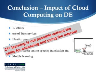 Cloud Computing for Elearning | PPT