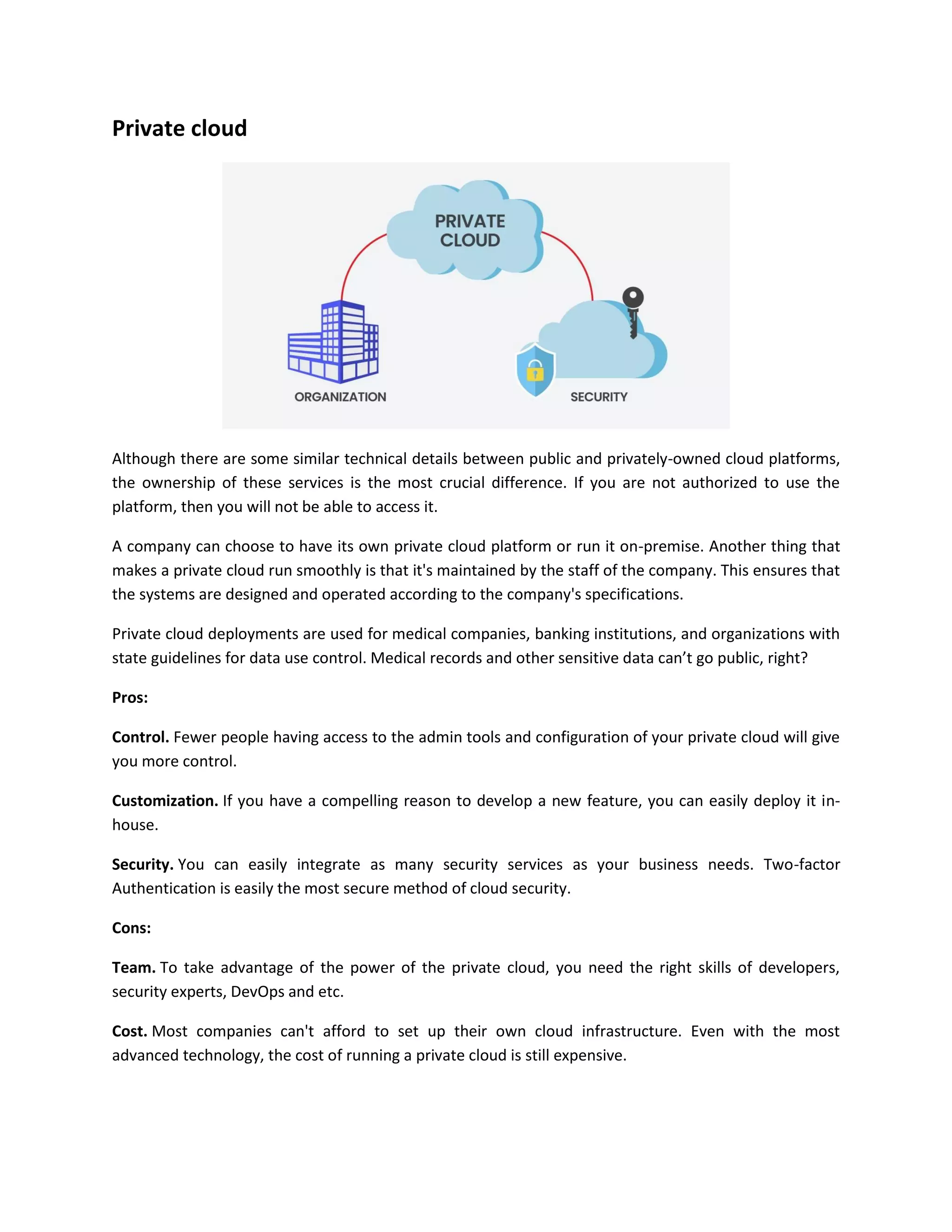 Cloud Deployment Models.pdf | Cloud Computing | Internet