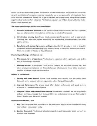 Cloud Deployment Models.pdf | Cloud Computing | Internet