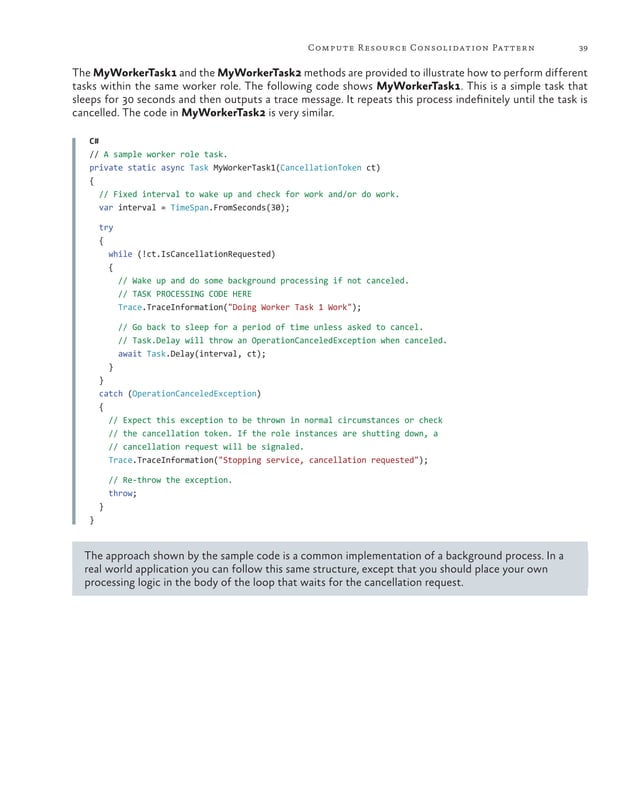 Cloud Design Patterns - PRESCRIPTIVE ARCHITECTURE GUIDANCE FOR CLOUD ...
