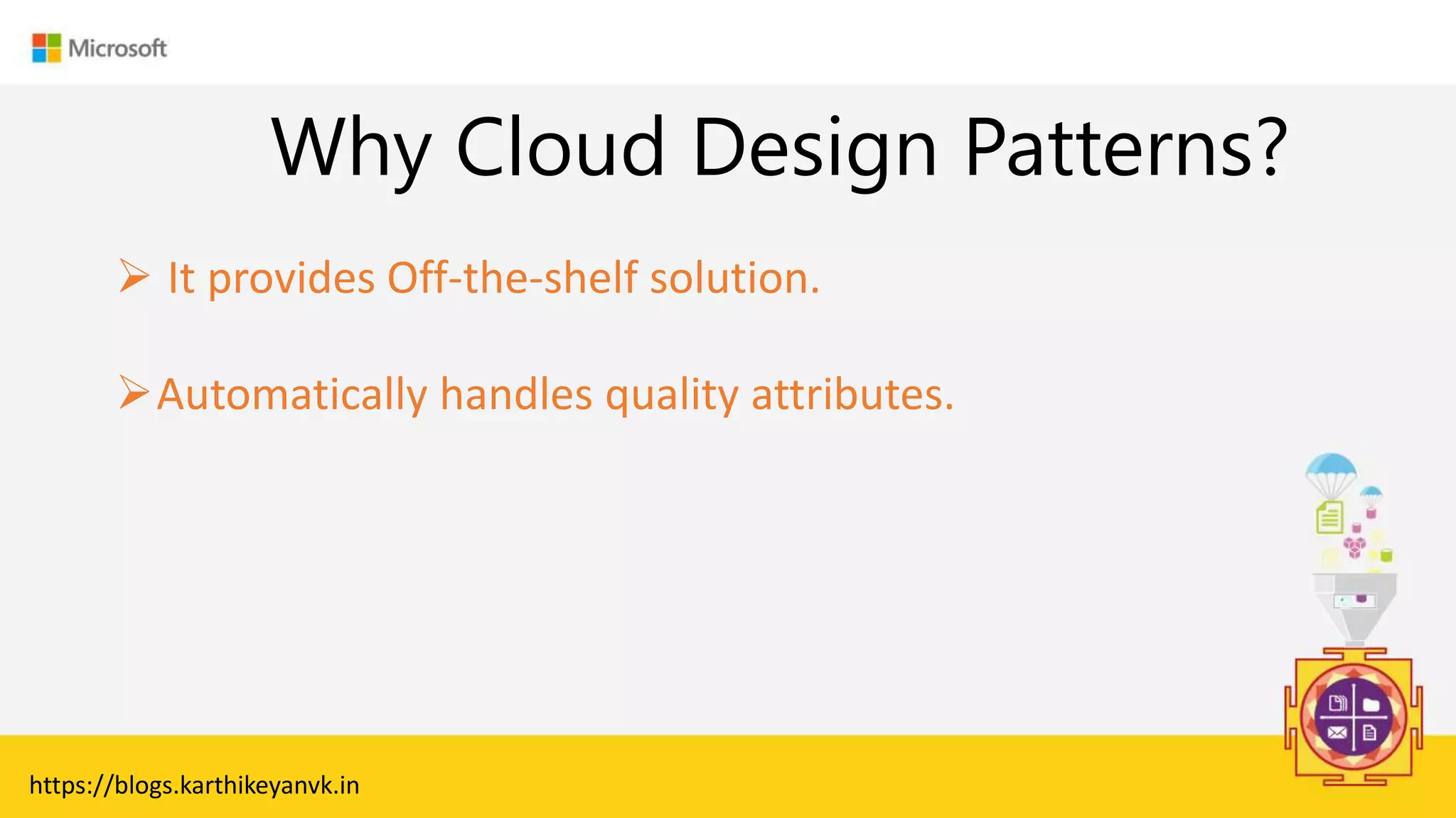 Cloud design pattern using azure | PPT