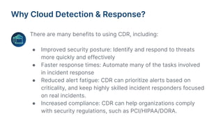 Cloud Detection & Response - AWS - Details | PPT