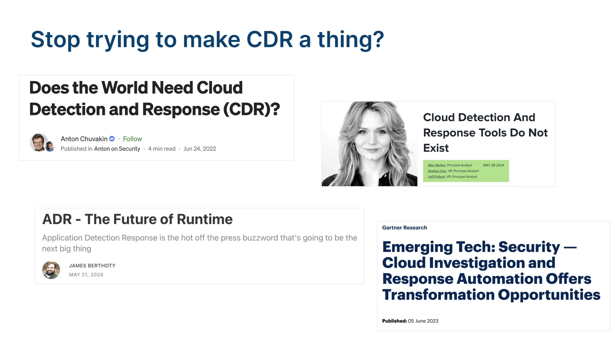 Cloud Detection & Response - Solutions - | PPT
