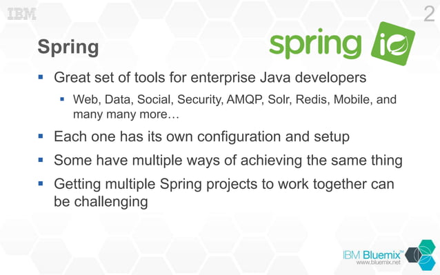 Give Your Java Apps “The Boot” With Spring Boot And Cloud Foundry | PPT