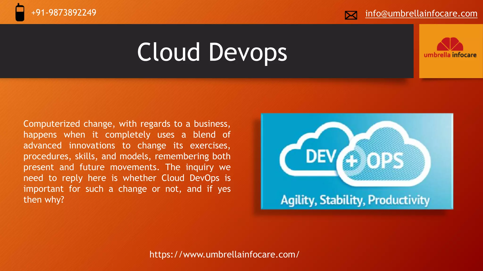 Cloud Devops Ppt 